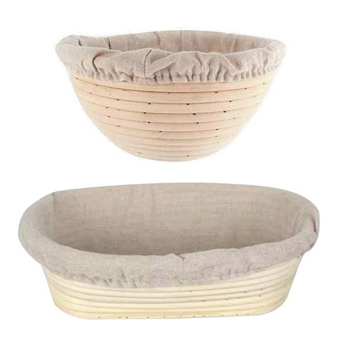 Deeg Rotan Mand Deeg Banneton Brotform Brood Proof Grandado