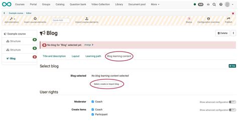 Create A Blog OpenOlat Documentation Create A Blog OpenOlat Documentation