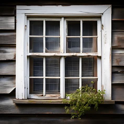 Farmhouse Grid Pattern Premium Ai Generated Image