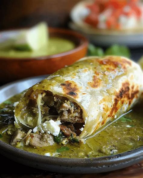Chile Verde Burritos With Papitas Ella Dishes