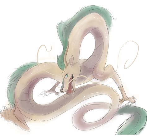 Rule 34 Haku Spirited Away Sketch Spirited Away Studio Ghibli Tagme