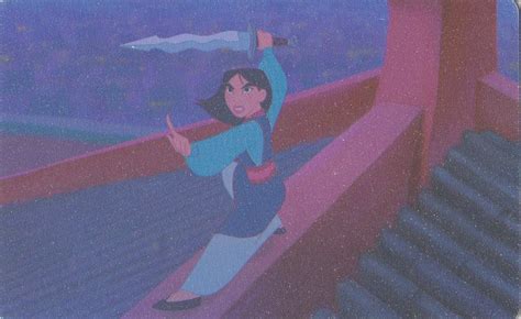 Cow Play Cow Moo Disney Princess Card 201007 Mulan Arcade Game Cards