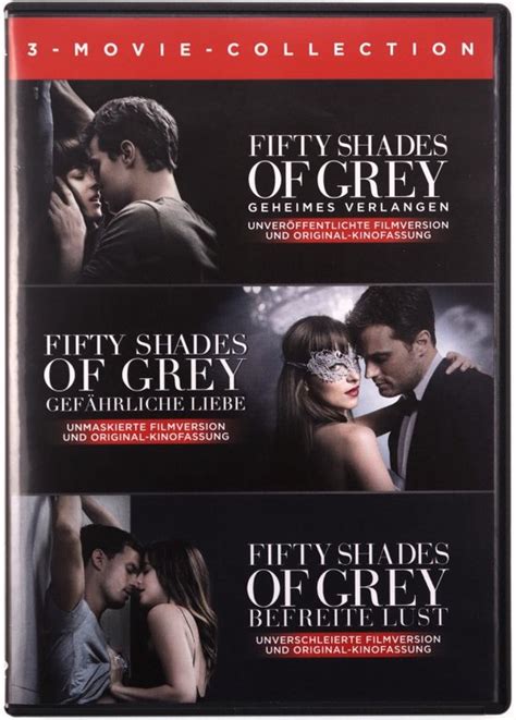 Fifty Shades Of Grey 3 Movie Collection Dvd Eloise Mumford Dvd