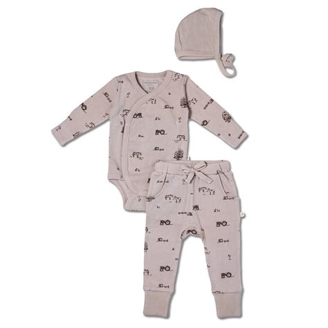 Makemake Organics Kimono Onesie And Pants Set Garmentory
