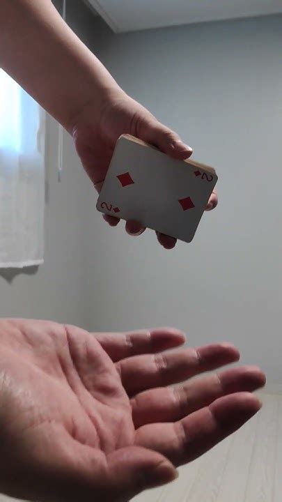 신기한 카드마술 베니싱 체인지 마법 Youtube