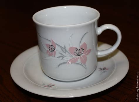 Винтаж Винтажная нежная фарфоровая чайная пара Kahla Германия 1970 е г купить в интернет