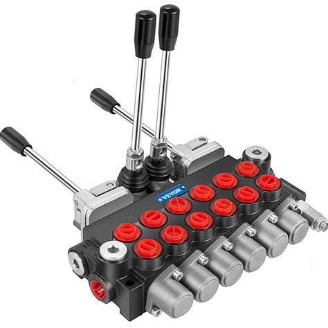Hydraulic Directional Control Valve 6 Spool Hydraulic Spool Valve 11