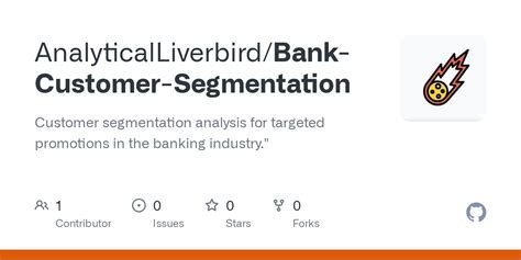 Github Analyticalliverbird Bank Customer Segmentation Customer Segmentation Analysis For