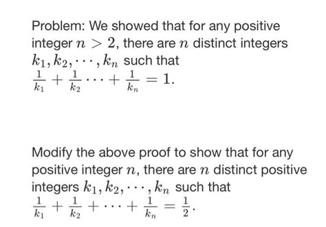 Solved Problem We Showed That For Any Positive Integer N2