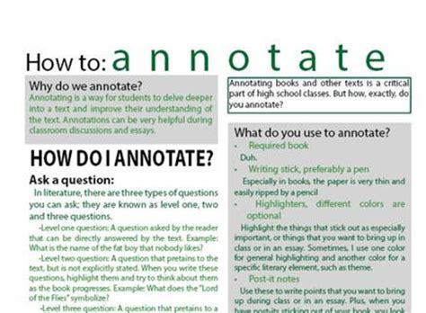 How To Annotate The Leaf