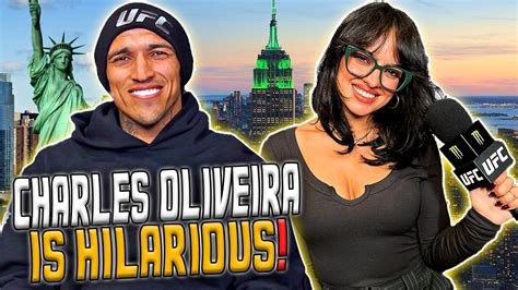 This Is Why Everyone Loves Charles Oliveira Lol Ufc 309 Youtube