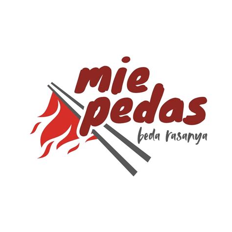 Gratis Desain Contoh Mie Pedas Canva