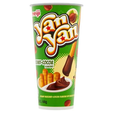 Yan Yan Hazelnut Cocoa Dip Sticks 50g 199
