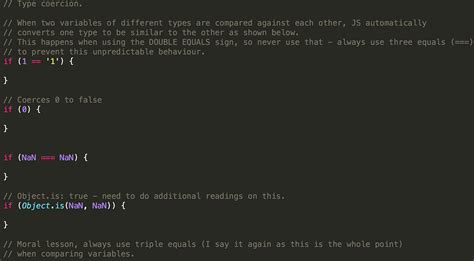 Javascript Type Coercion A Snippet Below To Give You A General By