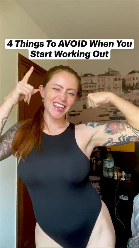 4 things to avoid when you start working out workout for beginners