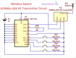 ASK RF Module Circuit Diagram