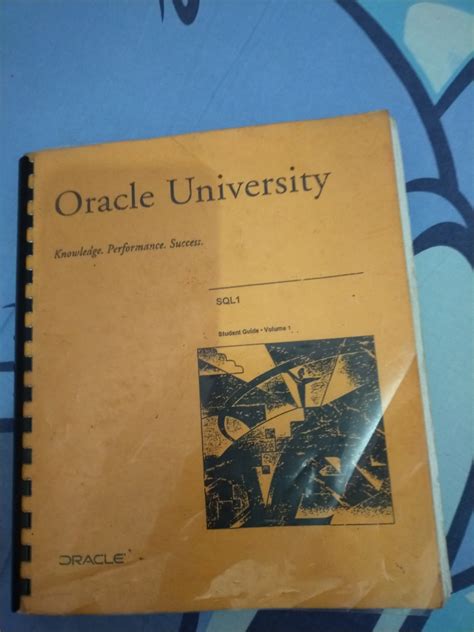 Buku Oracle University Buku And Alat Tulis Buku Pelajaran Di Carousell