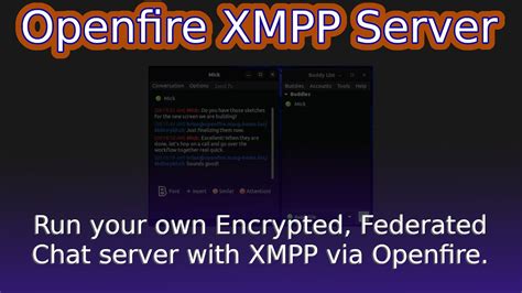 Openfire An Open Source Self Hosted Xmpp Based Chat Server With