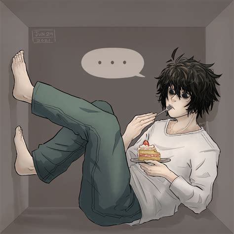 Death Note L Eating