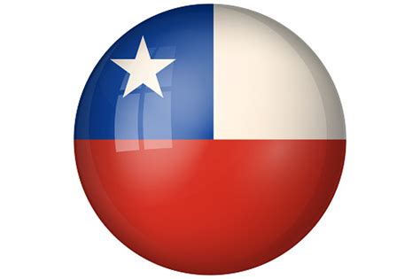 칠레의 국기입니다 공식 색상의 칠레 국가 상징 템플릿 아이콘입니다 추상 벡터 배경입니다 둥근 유리 라이트 볼 3d 큰 거품 구체 0명에 대한 스톡 벡터 아트 및 기타 이미지