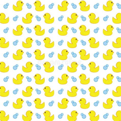 Duck Background Vector Illustration Decorative Design Stock Vector