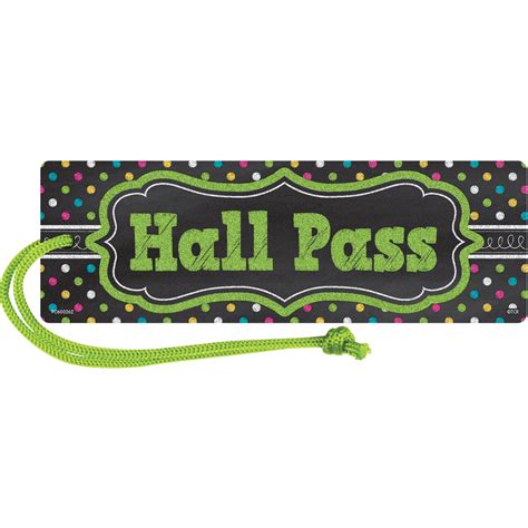 Hall Pass Clip Art