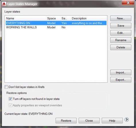 AutoCAD Layers Deep Dive Series Layer States