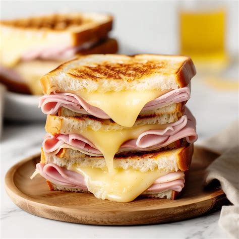 Grilled Ham And Cheese Sandwich Insanely Good