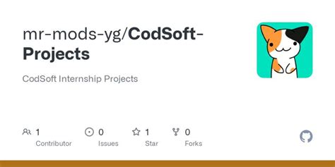 Yash Garg On Linkedin Github Mr Mods Ygcodsoft Projects Codsoft
