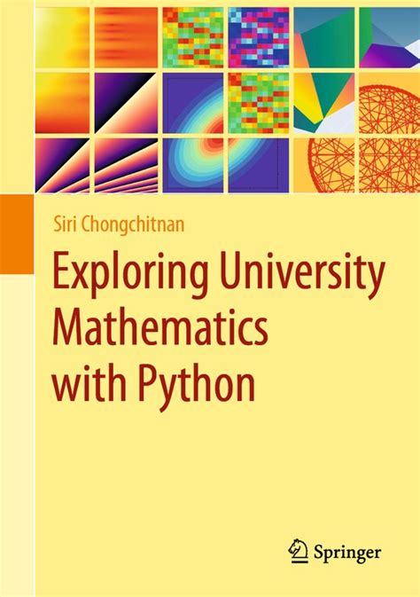 Exploring University Mathematics With Python 9783031462696 Siri