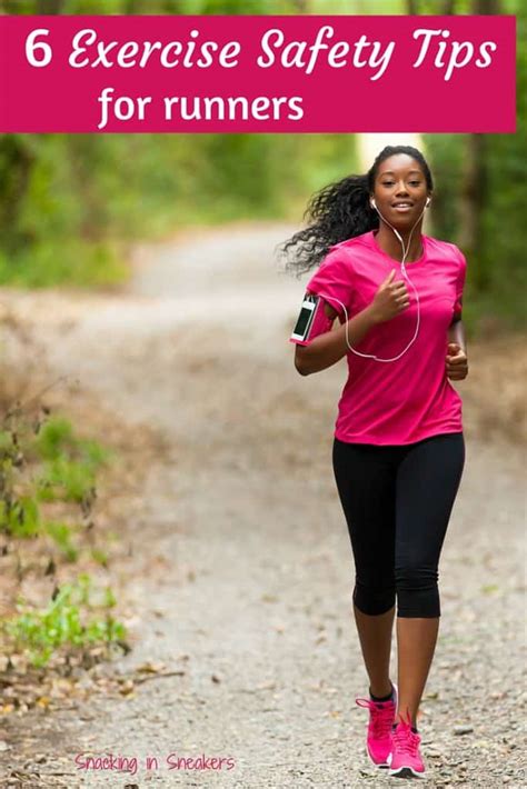 6 Exercise Safety Tips For Outdoor Runs Snacking In Sneakers