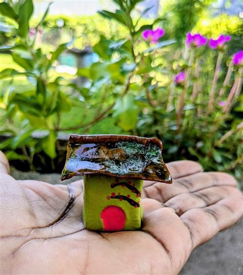 Tiny Houses Tiny Ceramic House Ceramic House Small Ceramic House