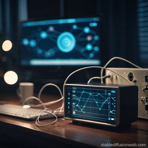 Penetration Test On Iot Network Illustration Stable Diffusion Online