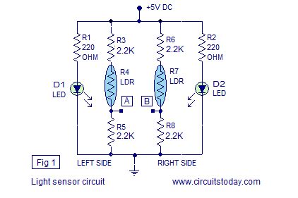 Electroniczzzz For U Line Follower Robot Using 8051
