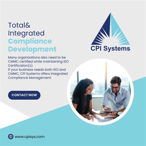 How Cpi Systems Can Help Your Business With Iso And Cmmc Continuous Process Improvement