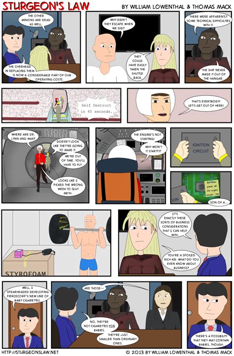 Sturgeons Law Technical Difficulties