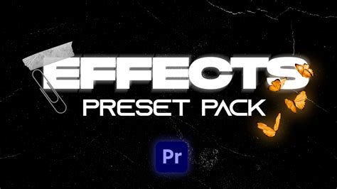 text effects preset pack