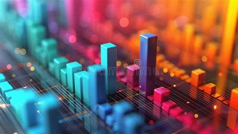 creating a manual graphic featuring bar charts to display numerical