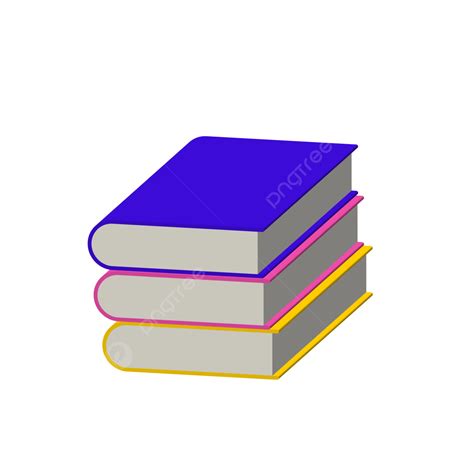 Books Set Vector Books Books Vector Book Set Png And Vector With