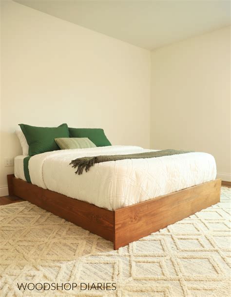 Easy Diy Platform Bed Frame Budget Friendly Build Plans