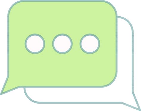 Chat Box Icon In Green And White Color 24323917 Vector Art At Vecteezy