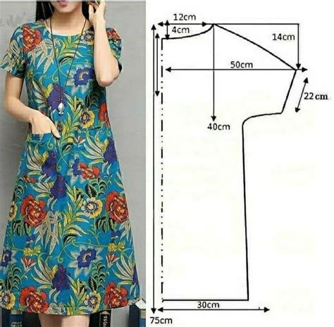 Easy Shift Dress Pattern Sewing Tutorial Artofit