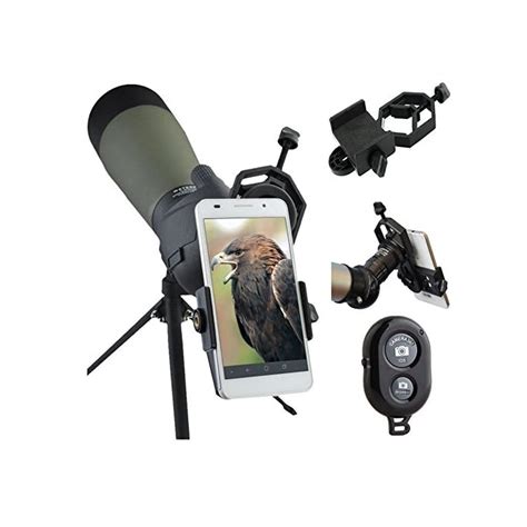 Spotting Scope With Iphone Adapter At Jason Quinn Blog