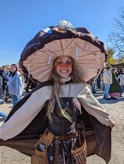 Mushie Hat Mushroom Outfit Renaissance Fair Outfit Renaissance Fair Costume