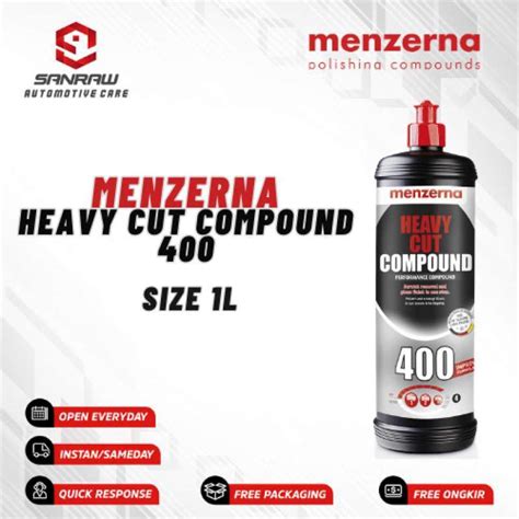 Promo Menzerna Hcc 400 Compound 1l ( Kompon Mobil ) Diskon 8% Di Seller ...