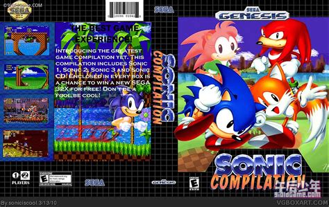 Md 索尼克三合一 Sonic Compilation 午后少年