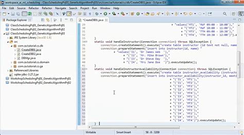 Prototype Project Class Scheduling Application 03 W Genetic