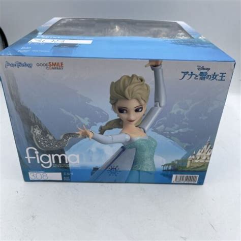 Figma 308 Frozen Elsa Figure Disney Good Smile Company Us Seller New