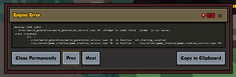 Res Reloading New World Biome Error Resolved Reports Stonehearth