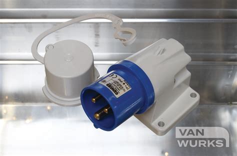 Mains Inlet Socket Surface Mounted